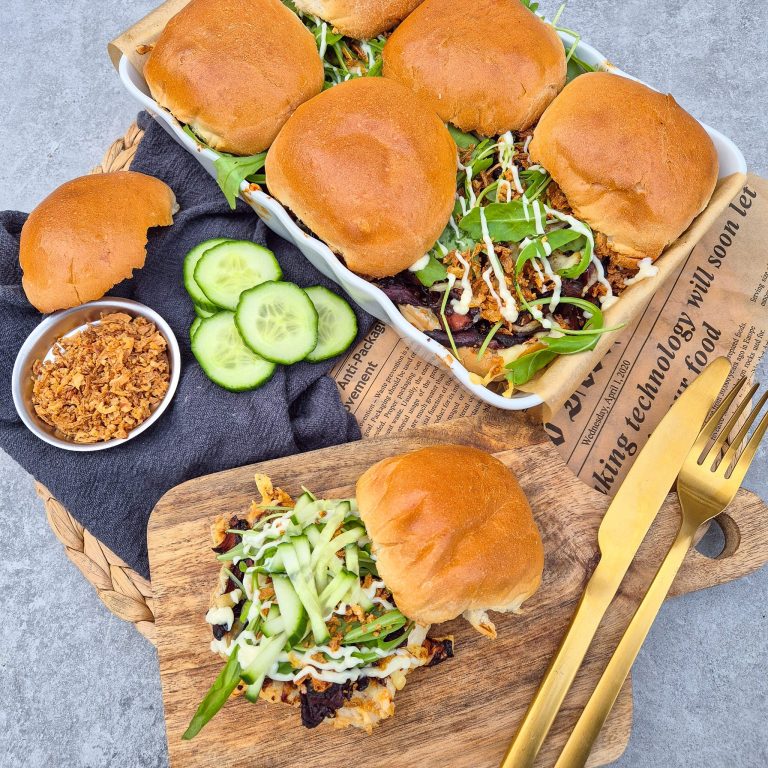Ketjap chicken sliders - Koken met liefde